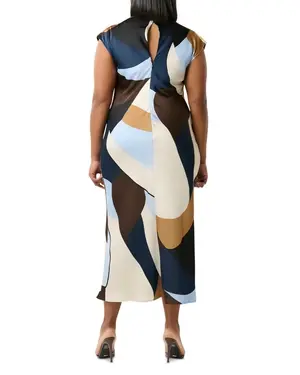 ESTELLE Jorja Geo Print Dress