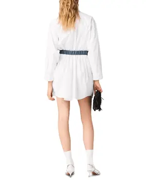 Maje Belted Shirtdress