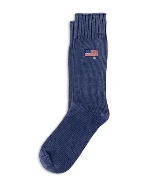 Polo Ralph Lauren Embroidered Socks For Men