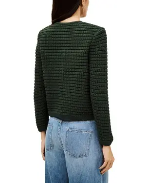 Ba&sh Gaspard Cardigan - Bottle Green