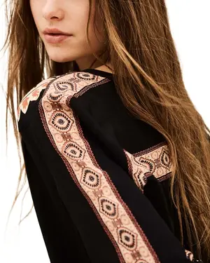 Ba&sh Valda Blouse - Carbon