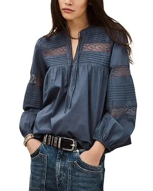 Ba&sh Nami Blouse - Blue