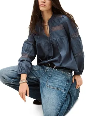 Ba&sh Nami Blouse - Blue