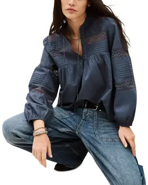 Ba&sh Nami Blouse - Blue