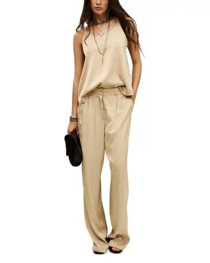 Ba&sh Deloy Pants - Champagne