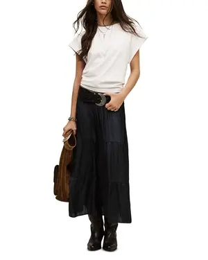 Ba&sh Camyla Midi Skirt - Ink