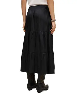 Ba&sh Camyla Midi Skirt - Ink