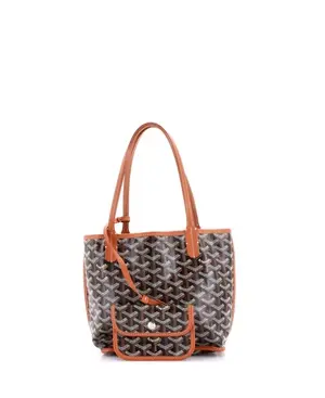 Goyard Anjou Reversible Tote Coated Canvas - Black