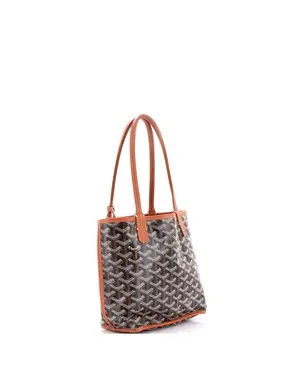 Goyard Anjou Reversible Tote Coated Canvas - Black