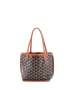 Goyard Anjou Reversible Tote Coated Canvas - Black