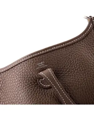 Hermès Tpm Evelyne Bag Gen Iii Clemence - Gray