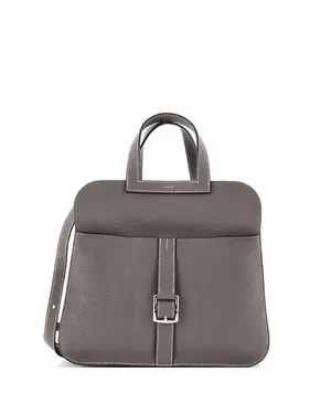 HERMES 31 Halzan Bag Clemence - Gray