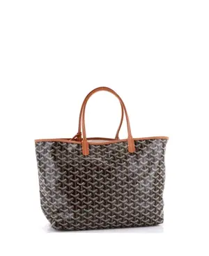 Goyard Pm Saint Louis Tote Coated Canvas - Brown