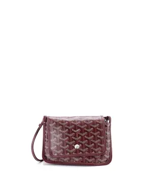 GOYARD Plumet Clutch Wallet Coated Canvas - Red