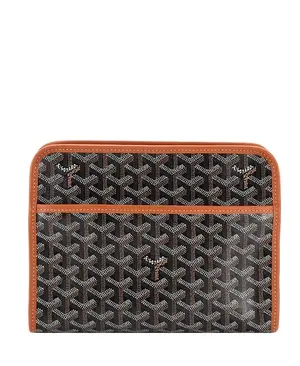 Goyard Mm Jouvence Toiletry Pouch Coated Canvas - Brown