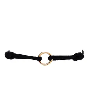 CARTIER Trinity On Cord Bracelet - Gold