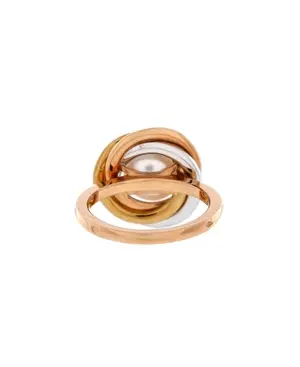CARTIER 14mm Trinity Pearl Ring