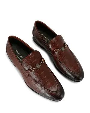 Kurt Geiger Alton Croc Loafers - Light