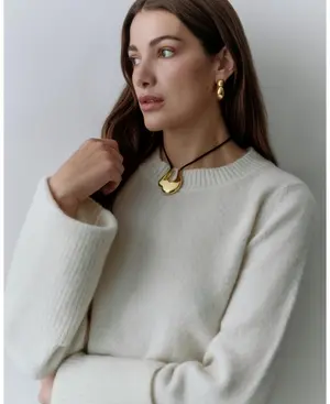 Cuyana Celestia Pendant Necklace - Gold