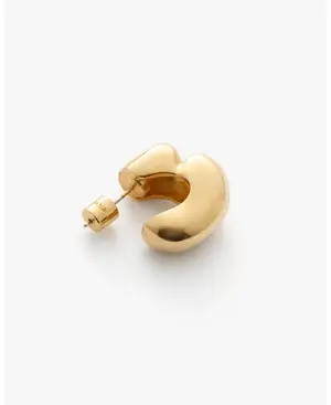 Cuyana Mini Celestia Hoop Earrings - Gold
