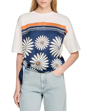 Sandro Printed T-shirts For Women