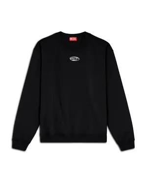 DIESEL® Logo Graphic Crewneck Sweatshirt