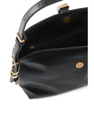 Pinko Saddle Horizontal Mini Leather Shoulder Bag - Zq