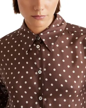 Marella Angio Silk Habotai Shirt