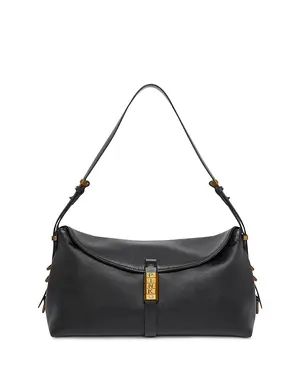Pinko Saddle Horizontal Classic Leather Shoulder Bag - Zq