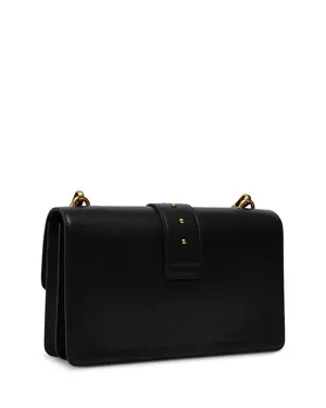 Pinko Love One Classic Leather Crossbody - Zq