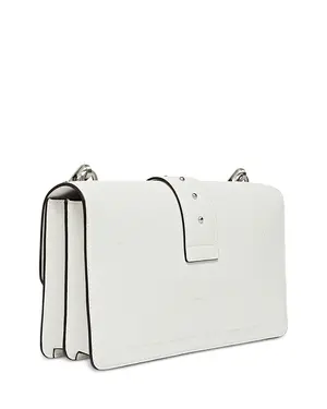 Pinko Love One Classic Leather Crossbody - Ze