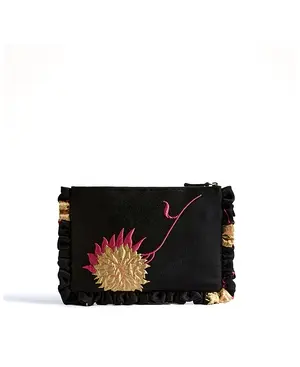 La DoubleJ Hand Pochette - Derby Jacquard Black