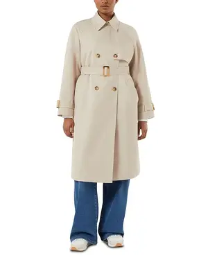 Marina Rinaldi Mrspatto Belted Trench Coat - Beige