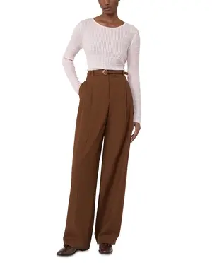 Max Mara Mstpedone Boat Neck Sweater - Pink
