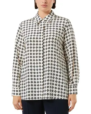 Marina Rinaldi Mrnlusso Shirt - Ivory
