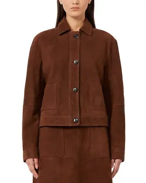 Max Mara Mstbaia Suede Jacket