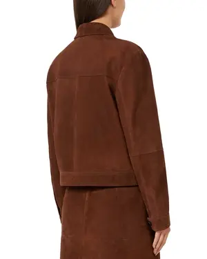 Max Mara Mstbaia Suede Jacket