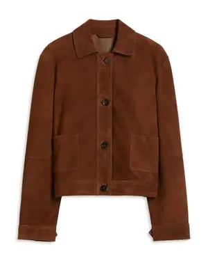 Max Mara Mstbaia Suede Jacket