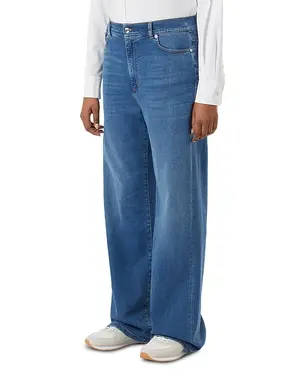Marina Rinaldi Distressed Jeans For Women