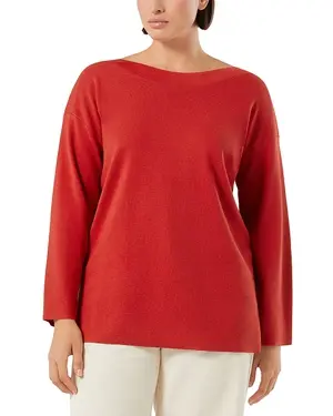 Marina Rinaldi Drop Shoulder Sweaters For Women