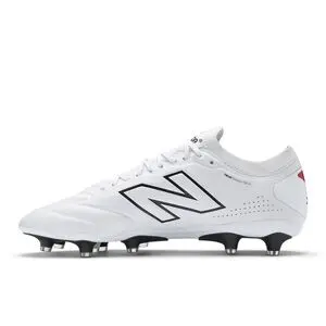NEW BALANCE 442 Elite Knit Fg V3 - Nb 103 White With Black 100 And Fire Cracker