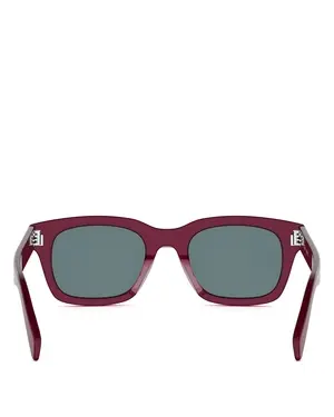 Celine 3 Dots Square Sunglasses, 51mm