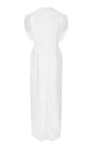 JULYCOLUMN Kiwa Button-up Maxi Dress