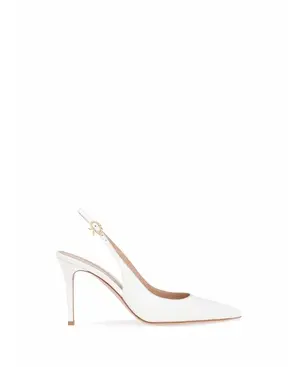 GIANVITO ROSSI Ribbon Sling 85 Slingback Pumps
