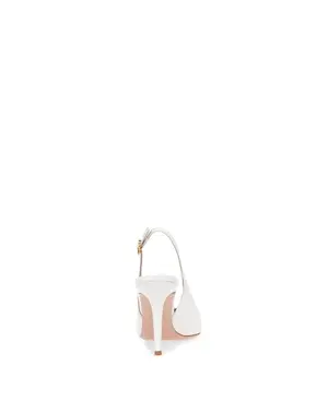 GIANVITO ROSSI Ribbon Sling 85 Slingback Pumps