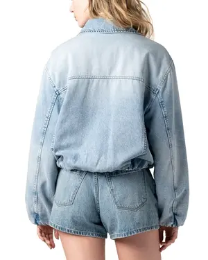 Blanknyc Denim Bomber Jacket