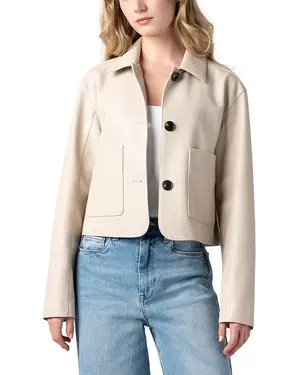 Cropped Faux Fur Outerwear