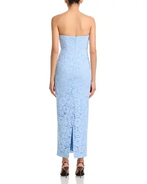 MILLY Dolores Lace Embroidered Dress
