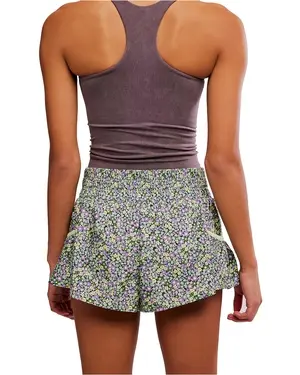 Free People Printed Shorts