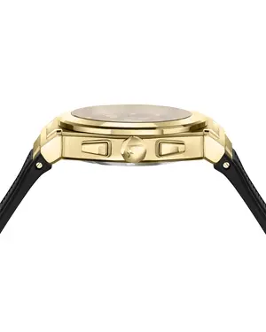 FERRAGAMO Vega Chronograph, 40mm - Gold/black